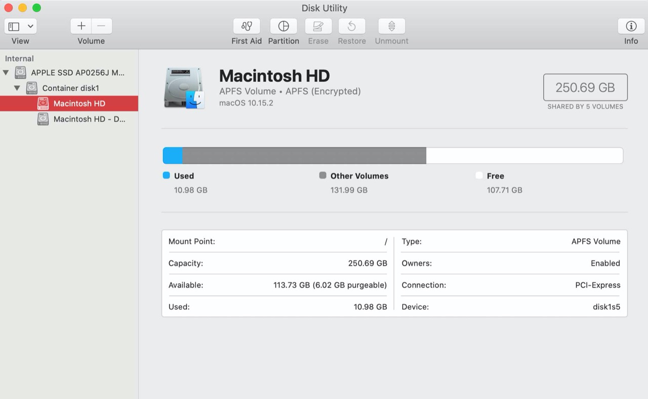 macOS Catalina の初期化に戸惑っているあなたへ。「Macintosh HD - data」ってなんだ... - タネマキ